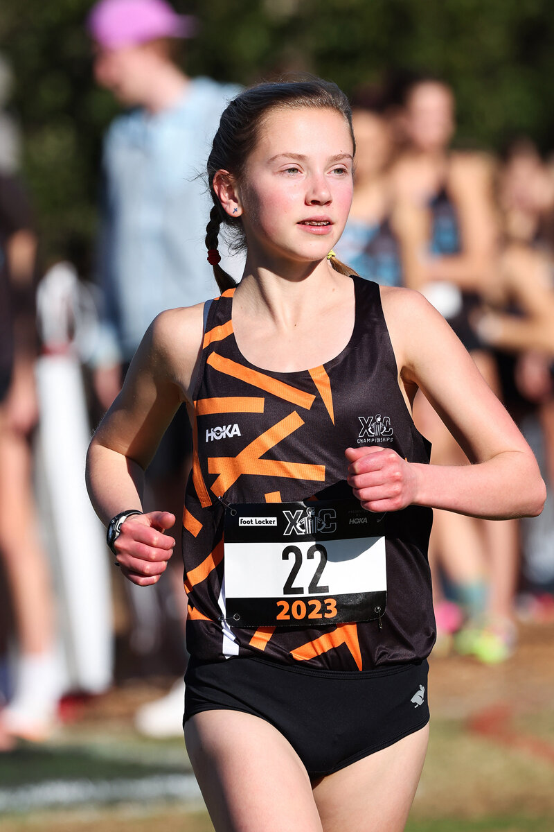 Abby Faith Cheeseman Finishes 13th at San Diego Foot Locker Nationals - Shelbyville Times-Gazette